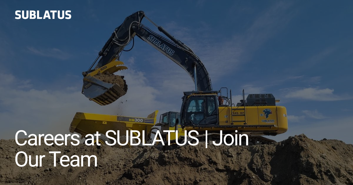 Careers at SUBLATUS | Join Our Team | Sublatus